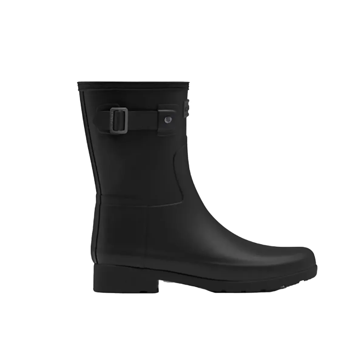 Hunter Refined Slim Fit Short Wellington Boots – Black | Clogz
